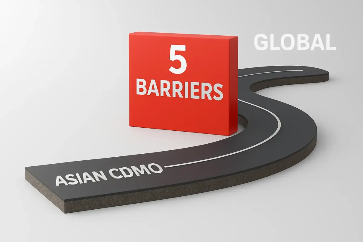 Why Asian CDMOs Struggle with Globalization? 5 Key Structural Barriers ...